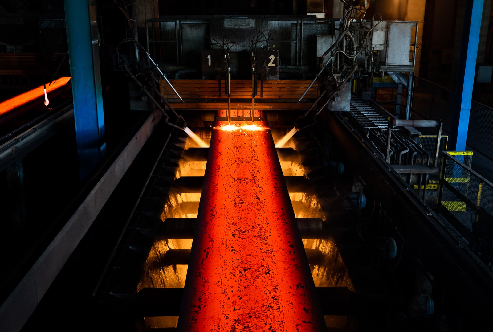 Production of crude steel